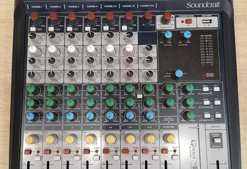 Микшерный пульт soundcraft signature 10
