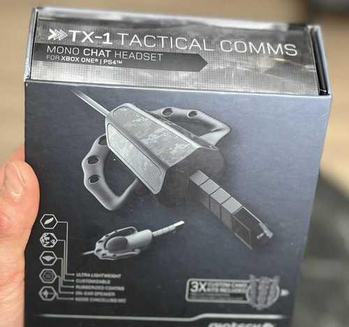 Tx tactical comms гарнитура ps4 xbox