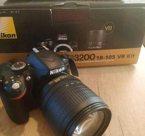 Фотоаппарат nikon d3200 18-105 vr kit