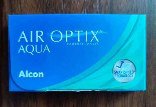 Линзы контактные Air optix aqua Alcon -3.5, 6 шт