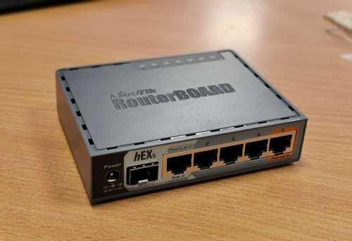 Роутер MikroTik hEX S (rb760igs)