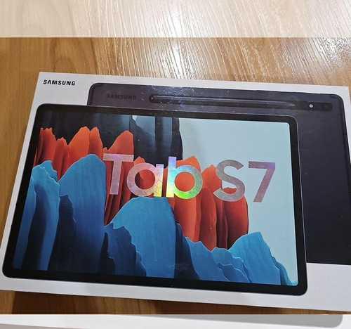 Коробка от Samsung galaxy tab s7