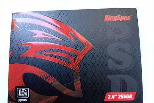 Внутренний жесткий диск KingSpec 256 Г SSD