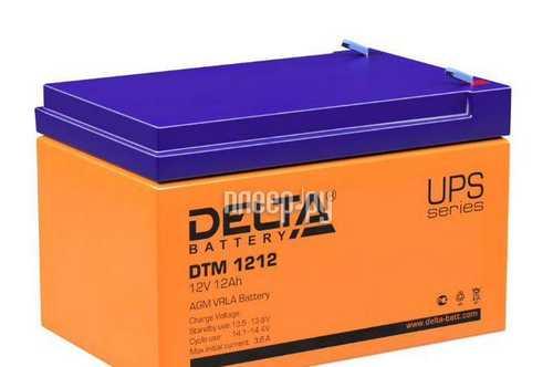 Delta DTM 1212 12V 12Ah