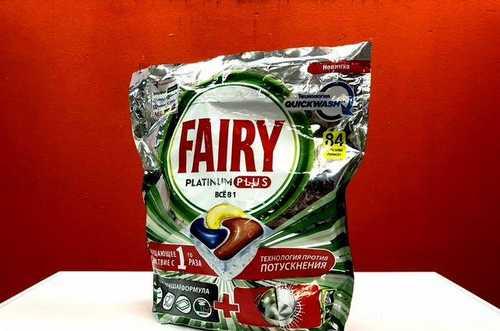 Капсулы для посудомоечных машин Fairy Platinum, 84