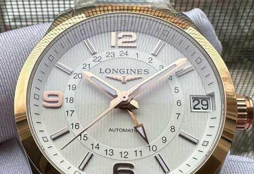 Часы longines (золото 750, новые, комплект, GMT)
