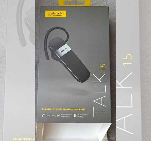 Bluetooth гарнитура jabra talk 15