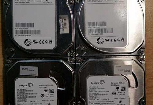 HDD диски 3.5" 320Gb 7200 RPM Seagate, Samsung