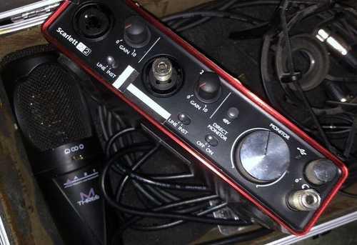 Аудиокарта focusrite scarlett 2i2 3rd gen