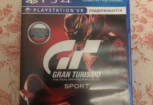 Диск на ps4 Gran turismo sport