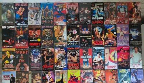 Драки, ниндзя и т.д. / видеокассеты / VHS