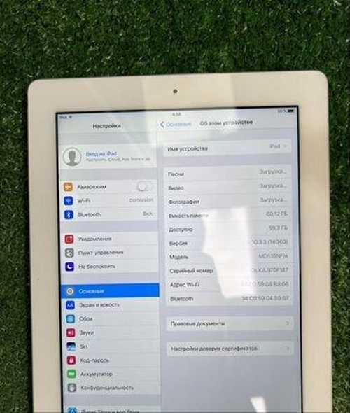 iPad 4 64гб wifi