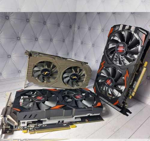 RX 580 на 8gb 2048sp/Выкуп видеокарт