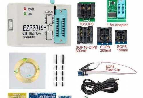 EZP2019 + 12 адаптеров программатор для одометров