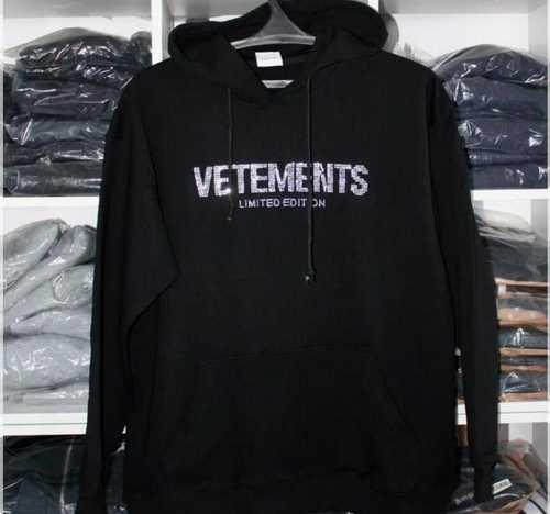 Худи Vetements со стразами vhq (Арт.84687)