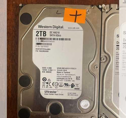 Hdd western digital, seagate 2tb