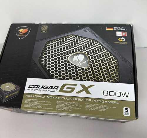 Блок питания Cougar Gold gx 800w