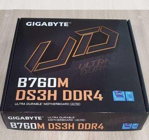 Материнская плата GigaByte B760M DS3H DDR4 LGA1700