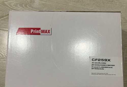 Картридж cf259x с чипом printmax