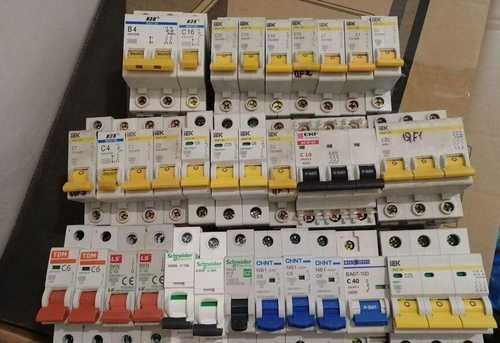 Автоматические выключатели 1,2,4,6,10,16,20,25-40А