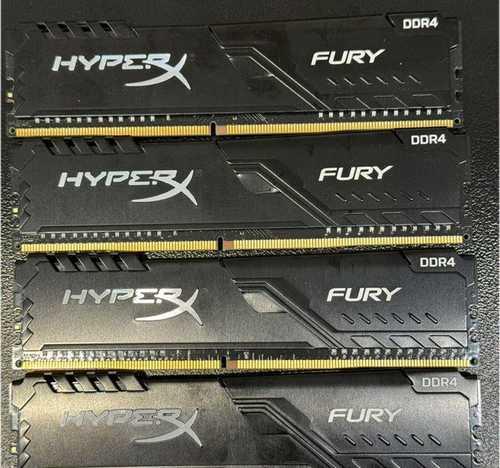 Оперативная память Kingston HyperX fury