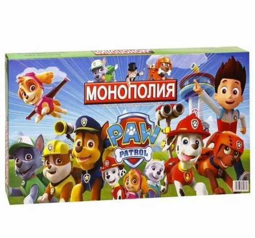 Новая игра монополия Щенячий Патруль