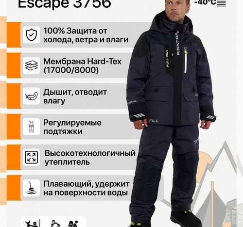 Костюм Finntrail Escape 3756 dark grey