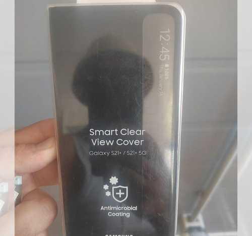 Чехол Samsung Galaxy S21+ SMART Clear View Cover