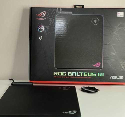 Игровой коврик для мыши Asus ROG balteus QI