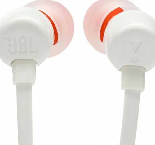 JBL T110 White (jblt110WHT) Наушники внутриканальн