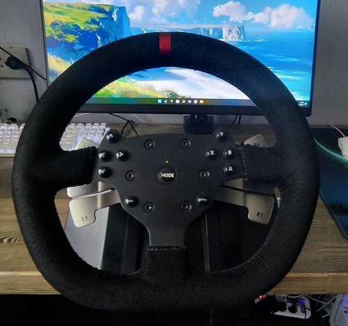 Игровой руль artplays v 1200 vibro racing wheel