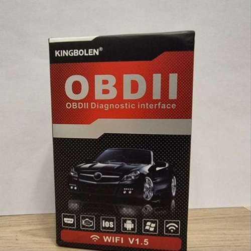 Сканер wifi OBD2 ELM327 V1.5 iPhone и Android