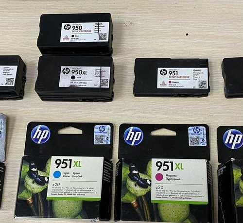 Оригинальные картриджи HP 950, 950XL, 951, 951XL