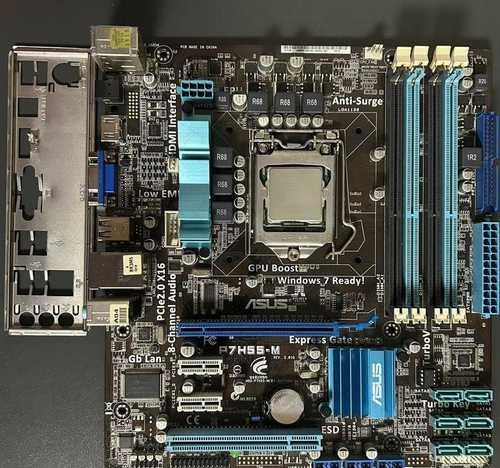 Asus P7H55-M   i5 860