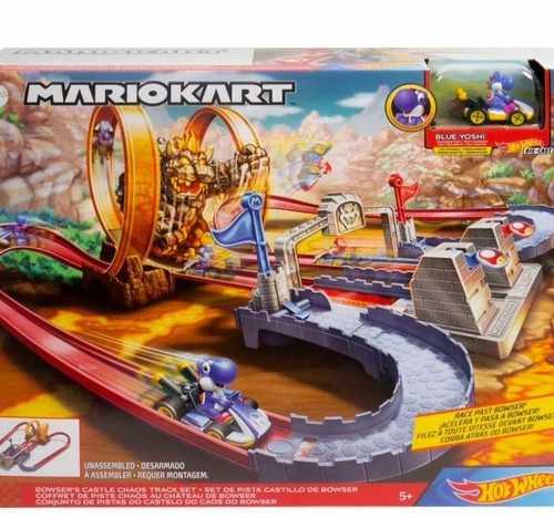 Трек Hot wheels Mariokart