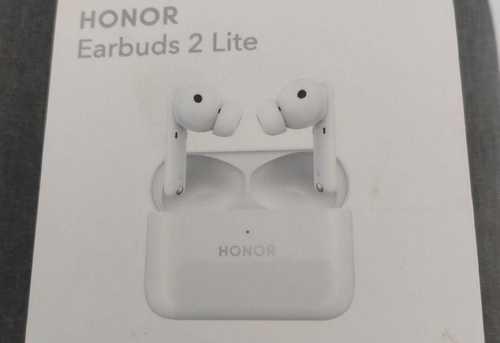 Без проводные наушники honor earbuds 2 lite