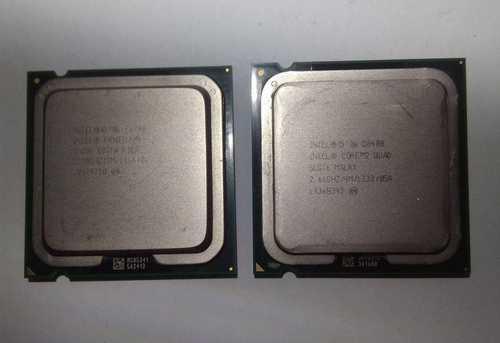 Процессоры intel q8400 и e6700