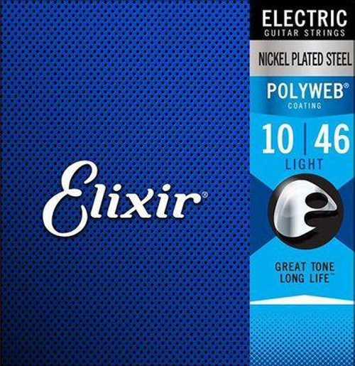 Elixir 12050 polyweb струны для электрогитары