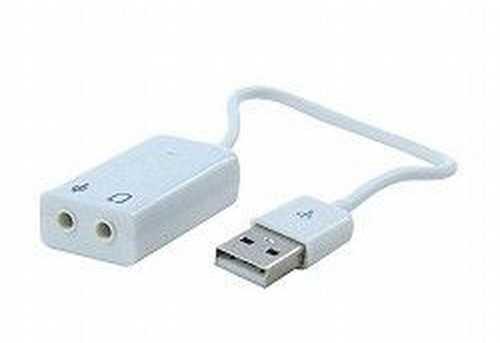 Orient Адаптер с кабелем AU-01SW, USB to Audio, 2