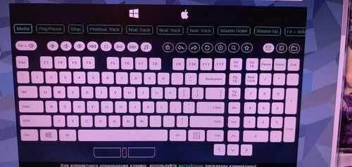 Клавиатура беспроводная белая Rapoo E9070