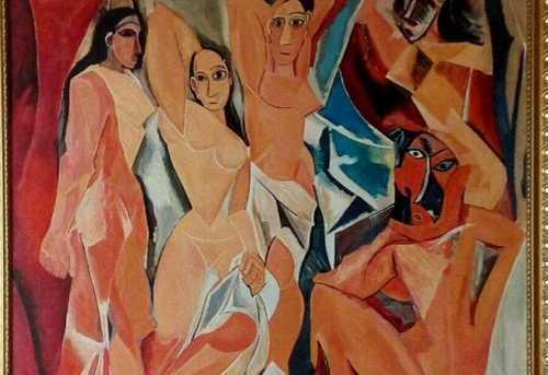 Картина Пикассо Авиньонские девицы