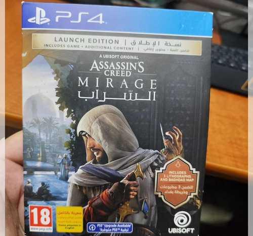 Assassins creed mirage ps4 диск