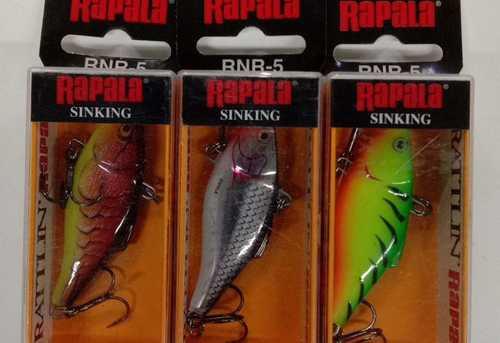 Воблер Rapala Rattlin RNR05 rfcw,S,FT