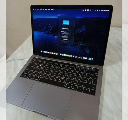 MacBook Pro 13 (2017), 512 ГБ, Core i5, 3.1 ГГц, RAM 16 ГБ, Intel Iris Plus Graphics 650