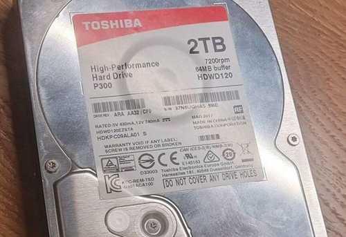HDD диск 2 tb toshiba