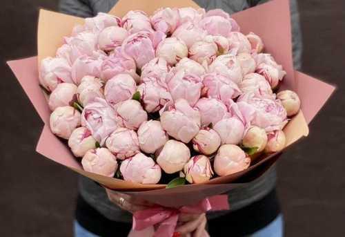 Цветы и букеты с доставкой 51 розового пион