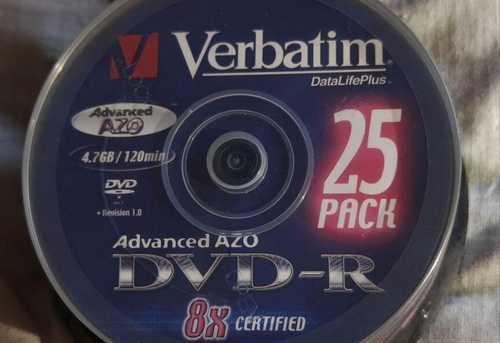 Болванки DVD+R Verbatim advanced AZO