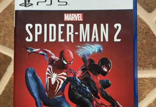 Spider-man 2 ps5 диск Русская озвучка