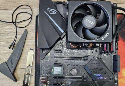 Материнская плата asus rog strix B450