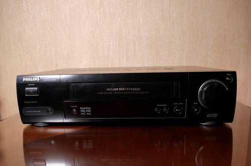 В/магнитофон Philips VR 605 VHS Hi-Fi stereo +пуль